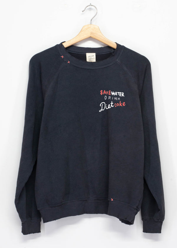 Hand Embroidered Sweatshirt | Made in USA – I STOLE MY BOYFRIEND'S SHIRT